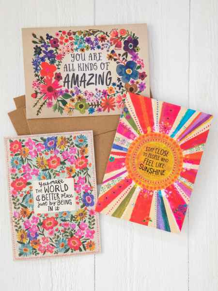 Natural Life Set of Amazing Cards | Posh West Boutique